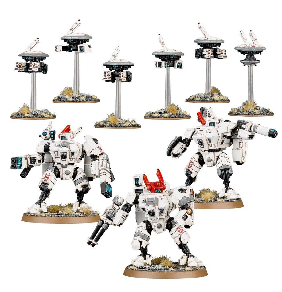 Games Workshop T'au: Crisis Battlesuits – The Game Station Online store